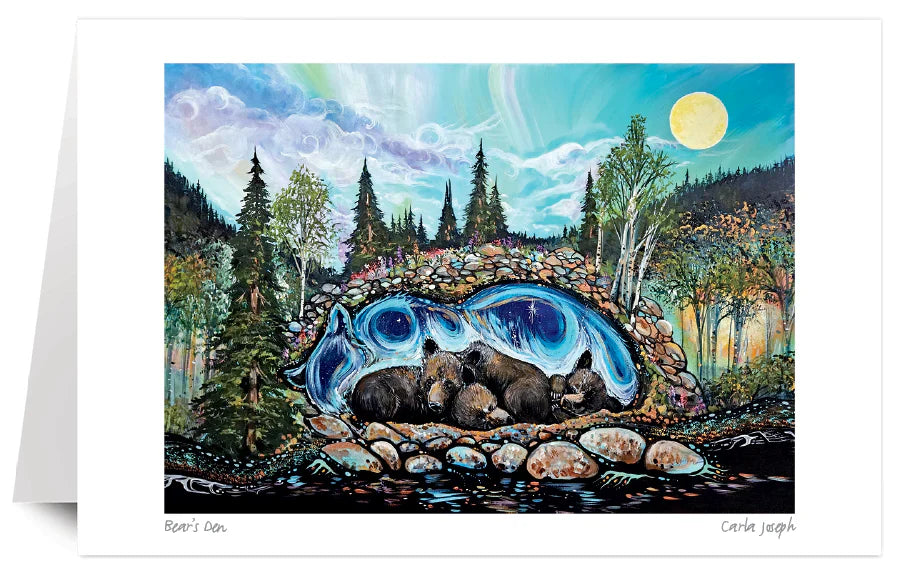 Card - Joseph - Bear's Den - Mat – Wickaninnish Gallery