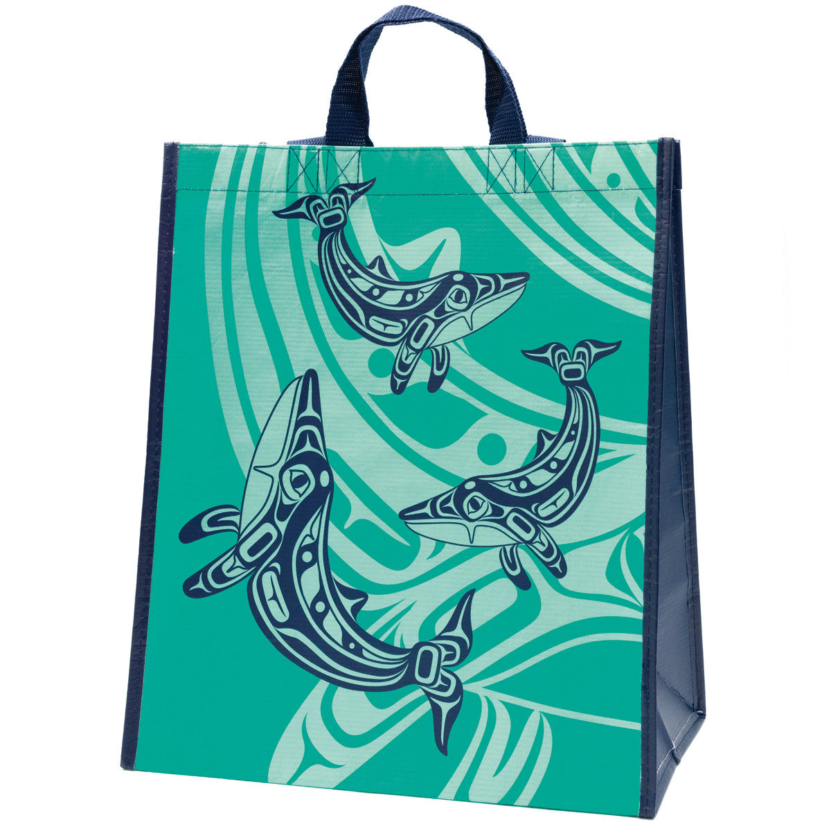 Eco Bag - Large - Humpback Whale – Wickaninnish Gallery